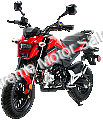 Boom Vader 125cc Motorcycle | BD125-10 | 4 Speed Grom Copy > 125cc ...