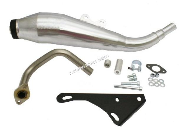 Tecnigas GP4 Performance Exhaust for 50cc QMB139 Scooters > Performance ...