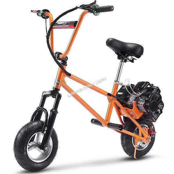 MotoTec 49cc Gas Mini Bike V2 Retro Style 2 Stroke EPA Approved > Mini ...