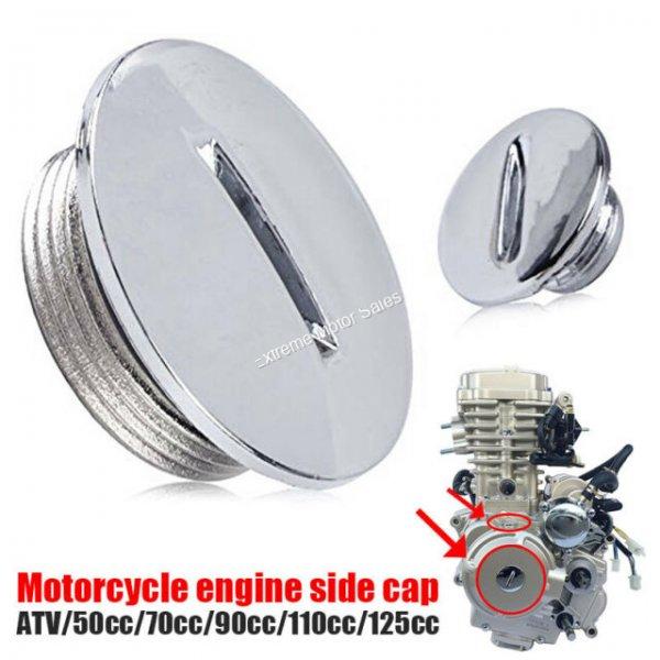 Dirt Bike Chrome Stator Cap Cover 50cc- 125cc Chinese Pit Bikes ...