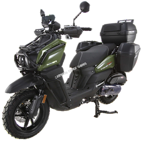 Vitacci Tank 200cc Scooter DX 13 inch Wheels | EFI Gas Scooter > 200cc ...