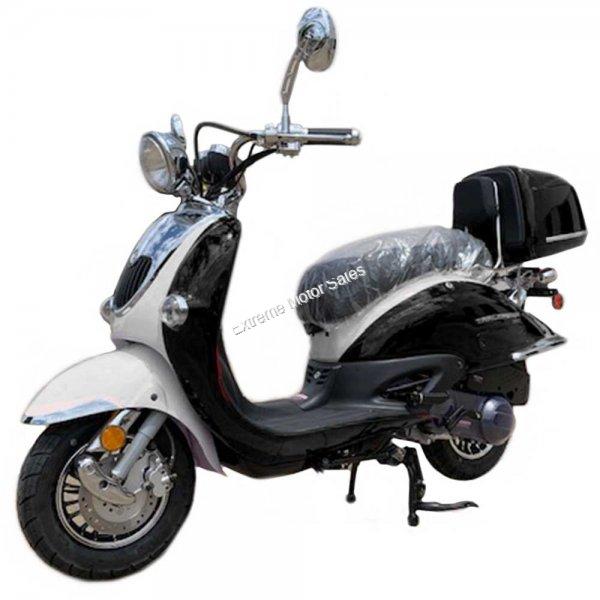 Trailmaster Sorrento 150A 150cc Gas Scooter -Extreme Motor Sales ...