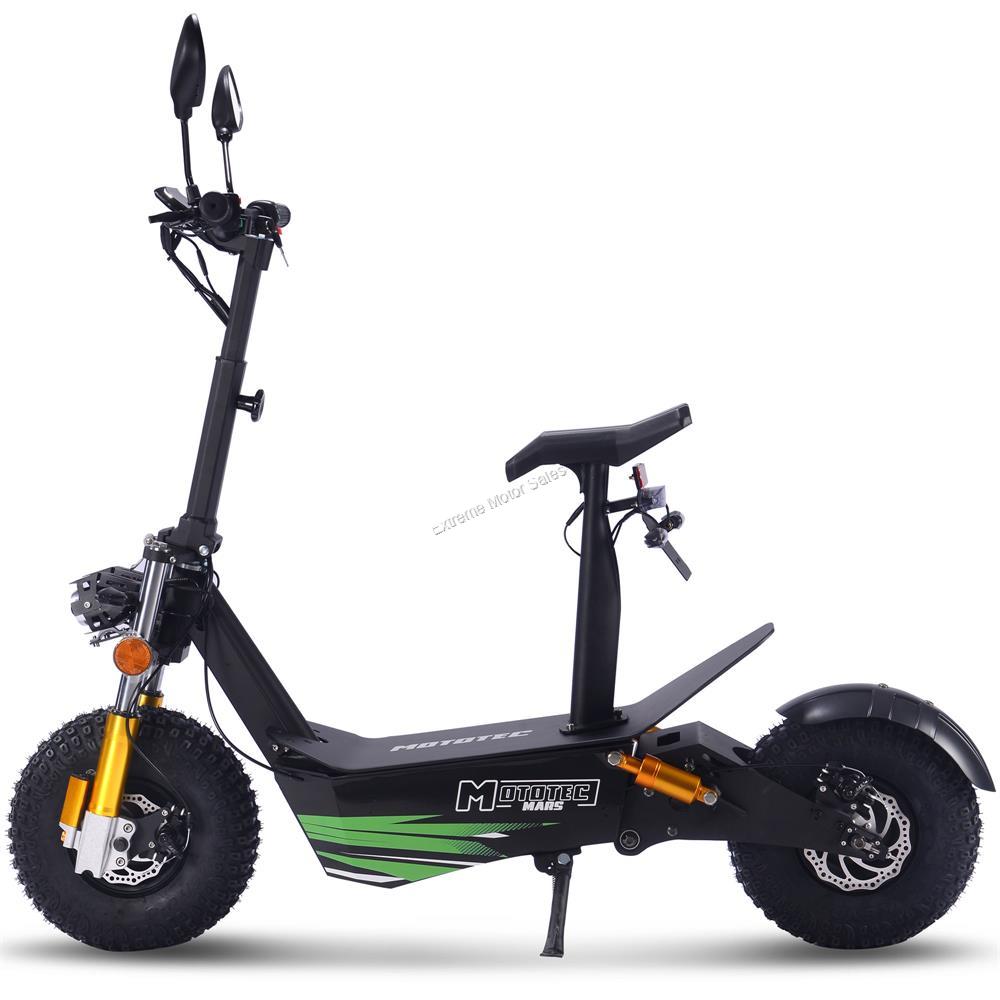 MotoTec Mars 3500W 60V Electric Scooter Stand On Ride On > Electric ...
