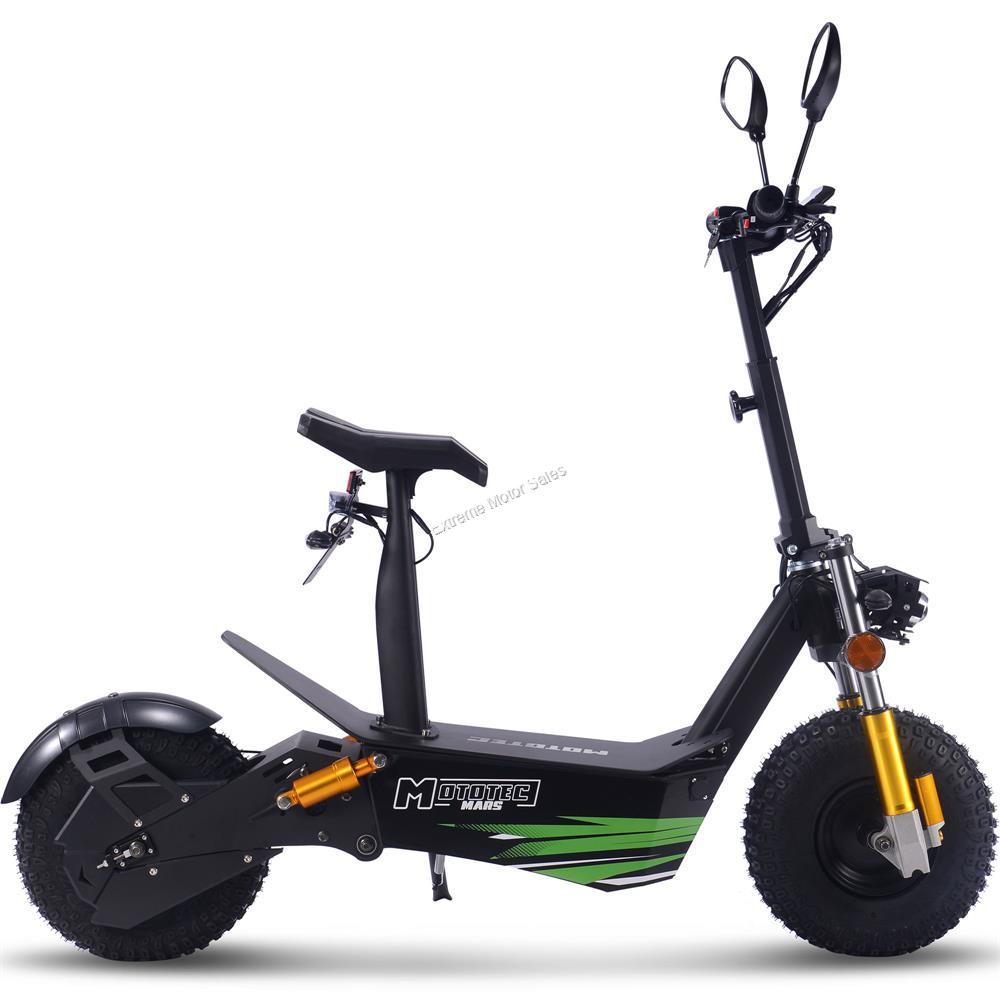 MotoTec Mars 3500W 60V Electric Scooter Stand On Ride On > Electric ...
