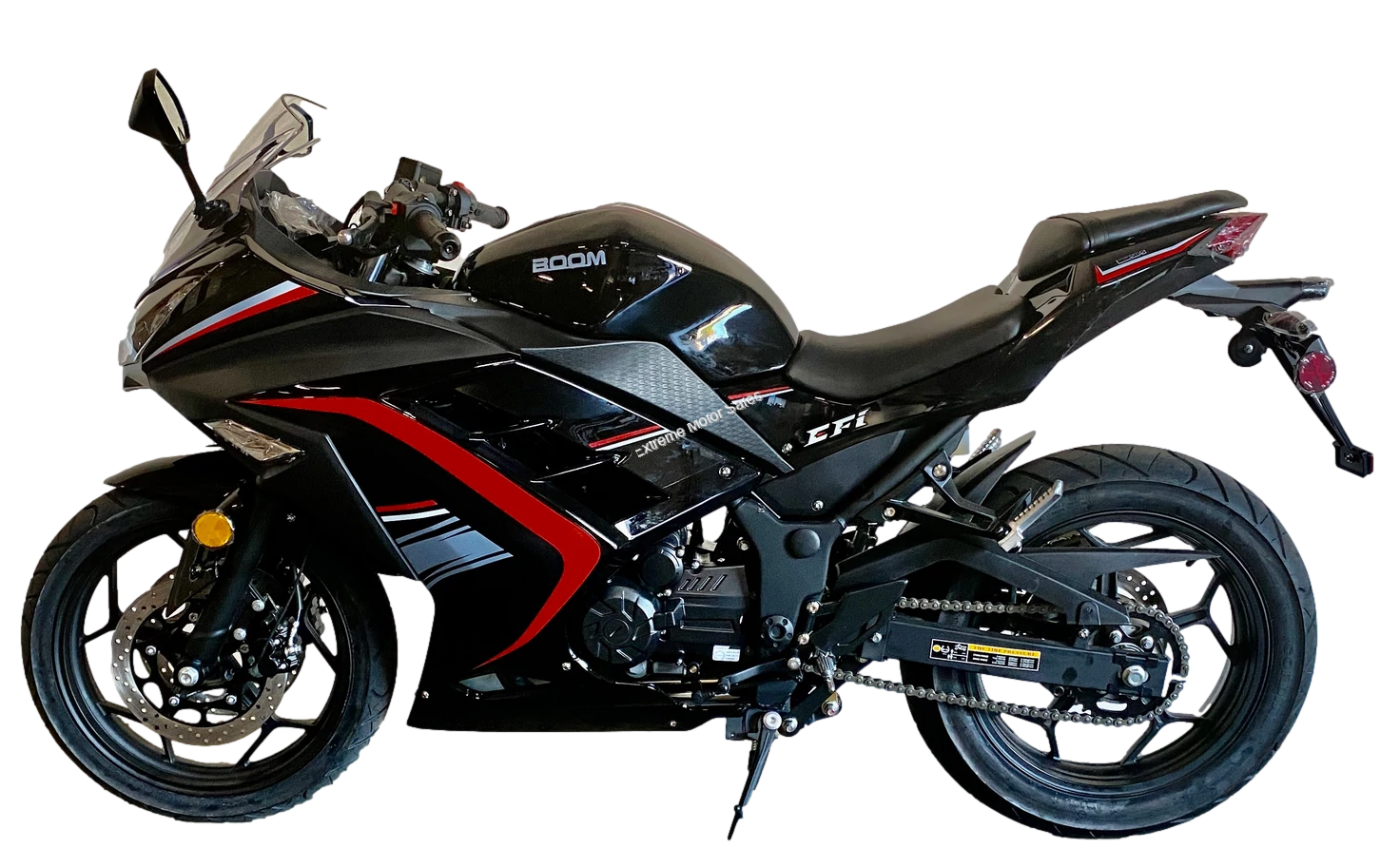 Boom BD250-5 Motorcycle | 250cc Fuel-Injected | California Approved 6 ...
