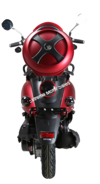 Italica Motors Mini 50cc Gas Scooter Moped Retro Style- 1 Year Warranty ...